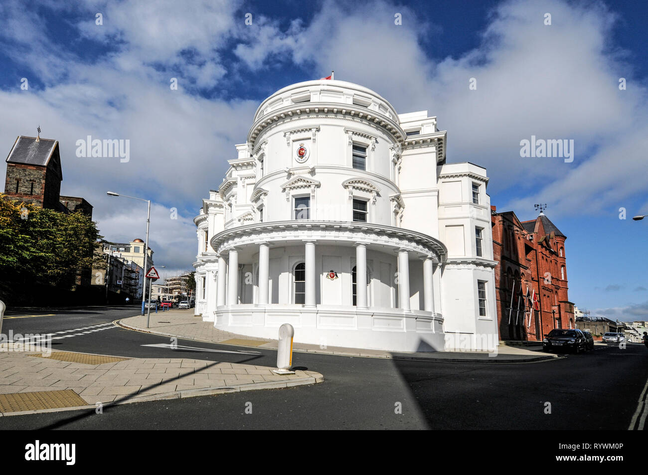 The House of Keys (The Isle of Man Government) in Douglas, Isle of Man ...
