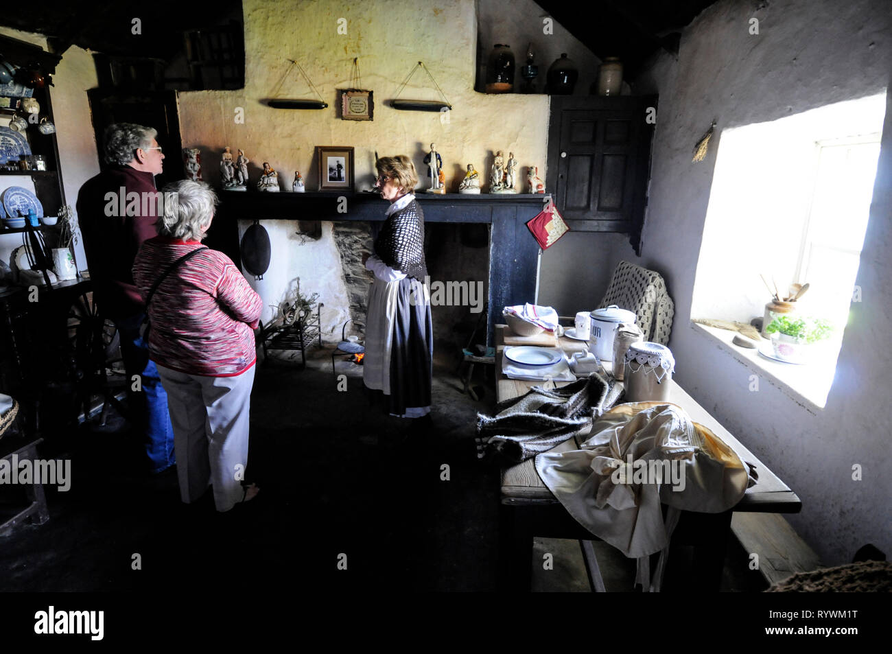 The national folk museum at cregneash hi-res stock photography and ...