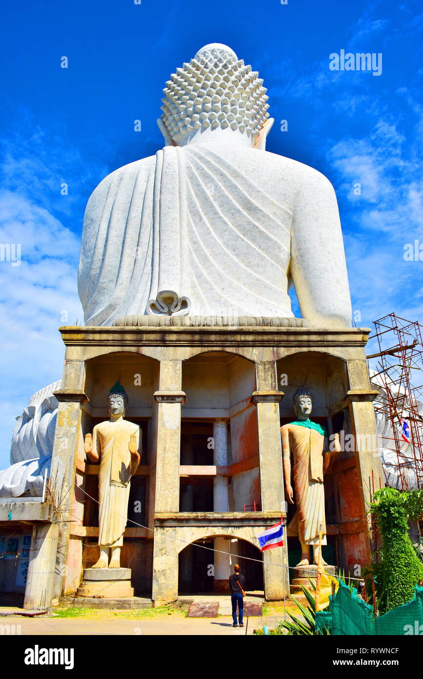 The Great Buddha of Phuket, is a seated Maravija Buddha statue in ...