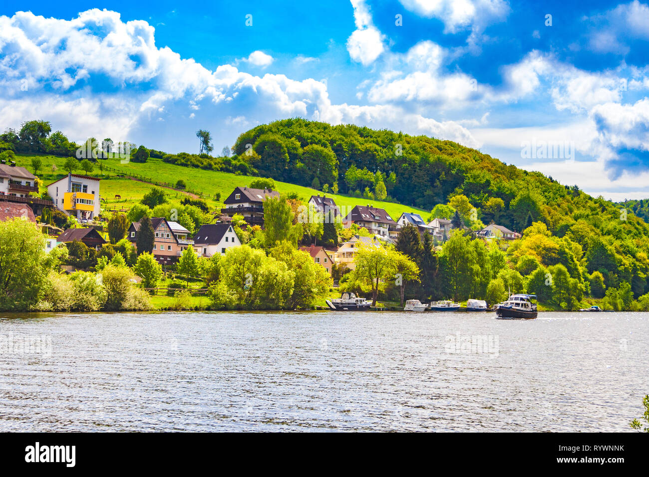 Fulda riverside hi-res stock photography and images - Alamy