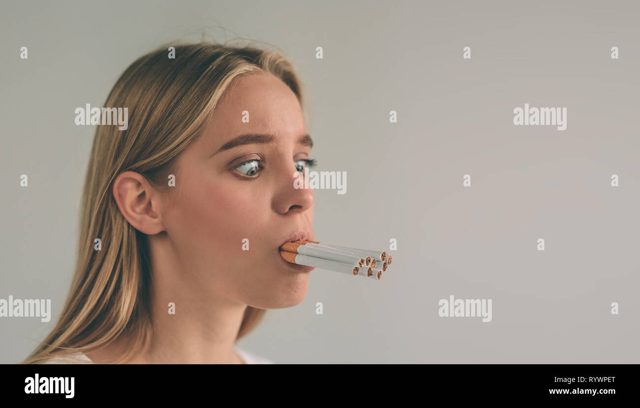 Many cigarettes hi-res stock photography and images - Alamy