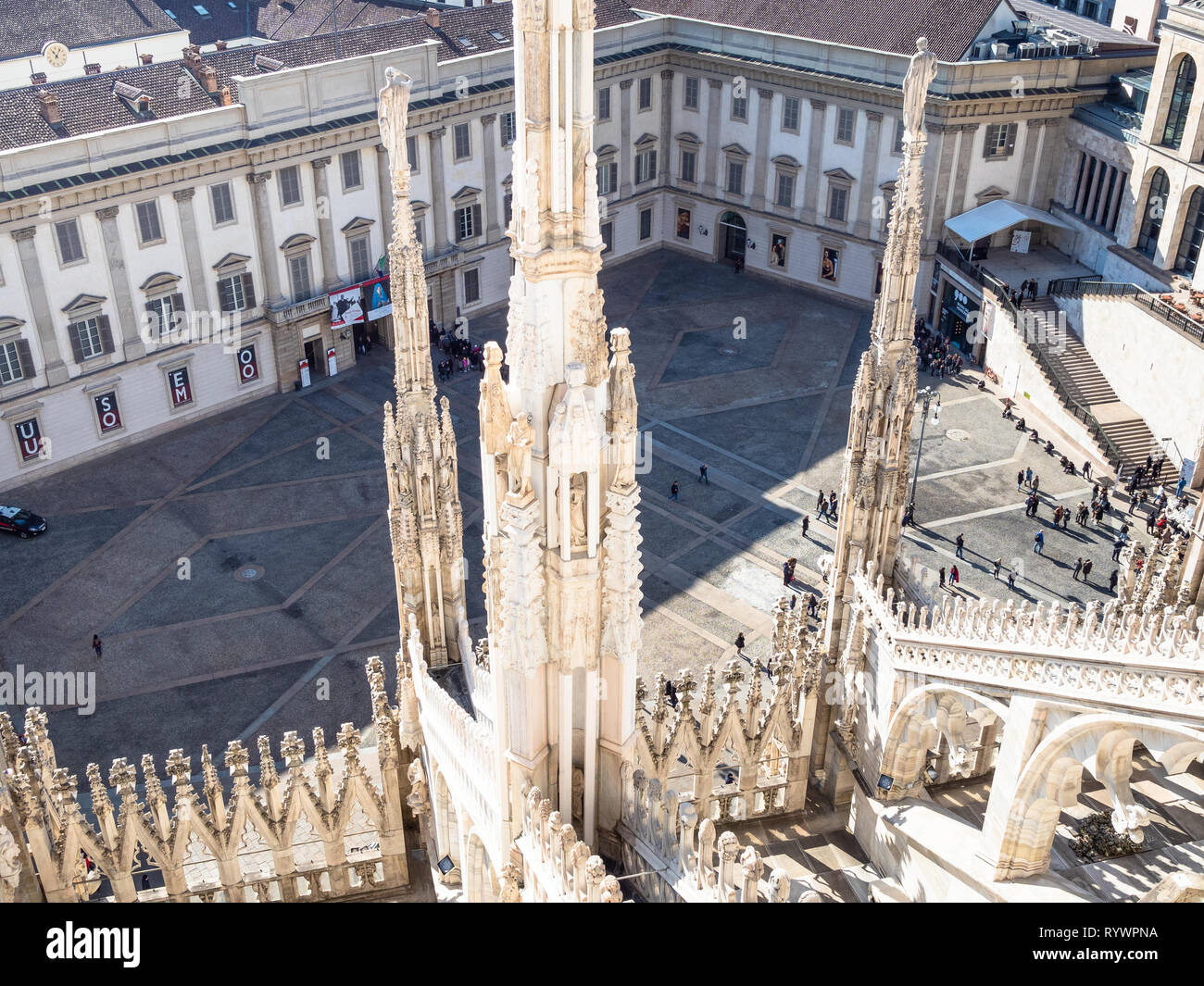Palazzo reale milano hi-res stock photography and images - Alamy