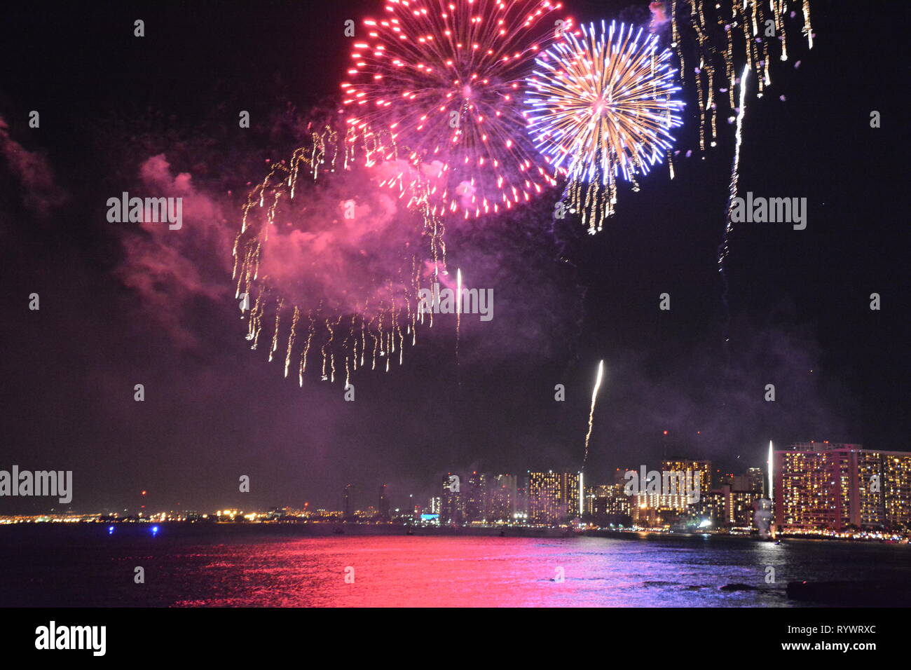 Hawaii kuhio waikiki hi-res stock photography and images - Alamy