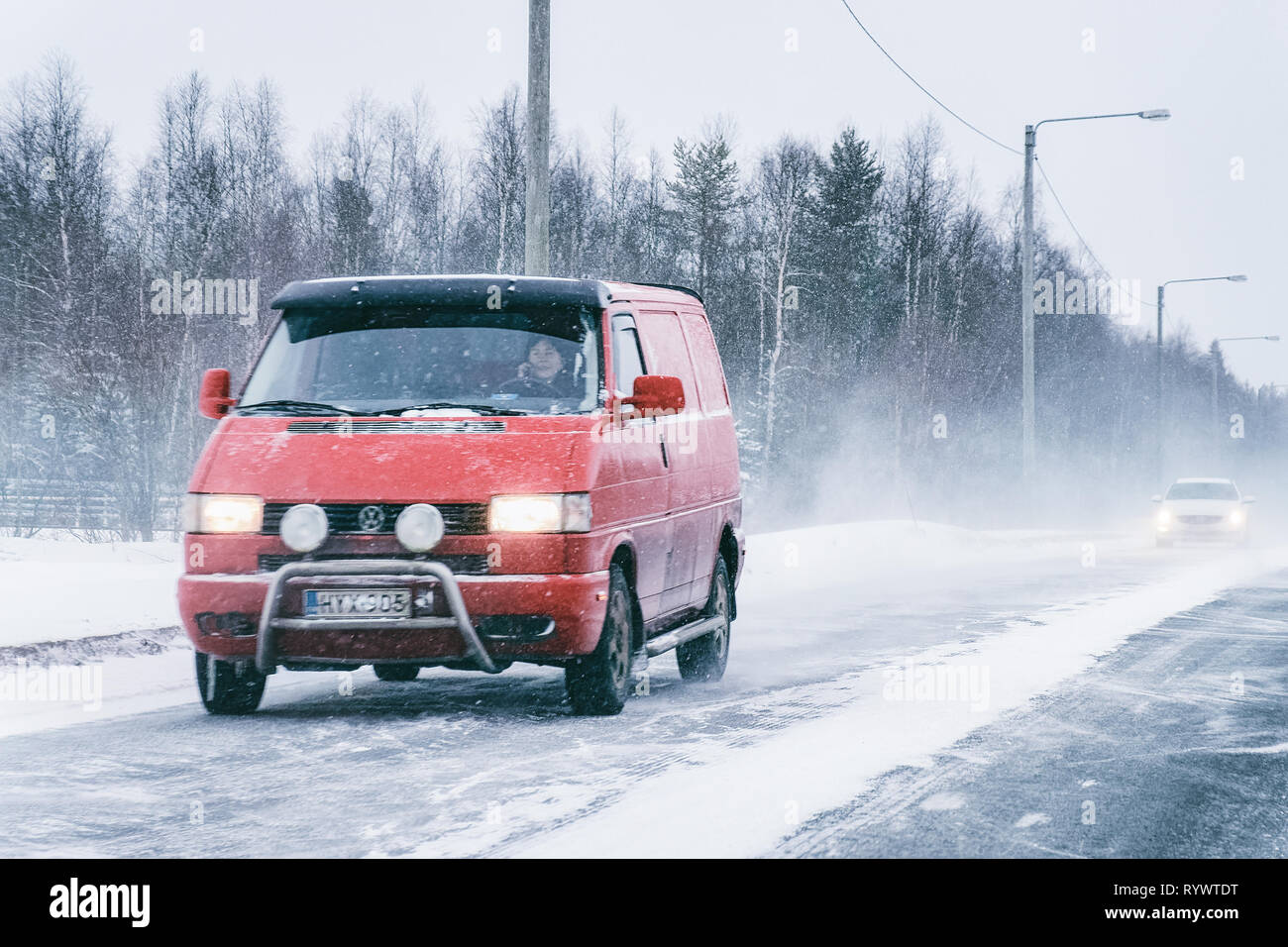 Lapland Bus High Resolution Stock Photography and Images - Alamy