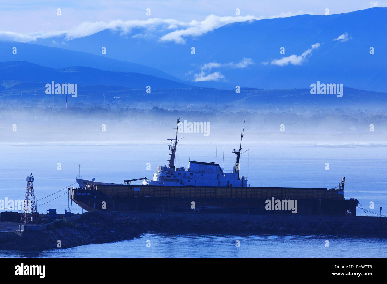 Port of Ensenada, Baja California, Mexico Stock Photo - Alamy