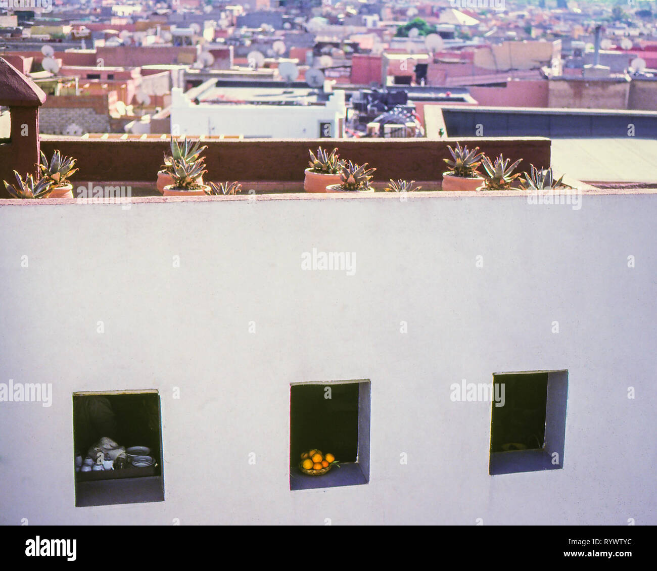 Morroco skyline hi-res stock photography and images - Alamy
