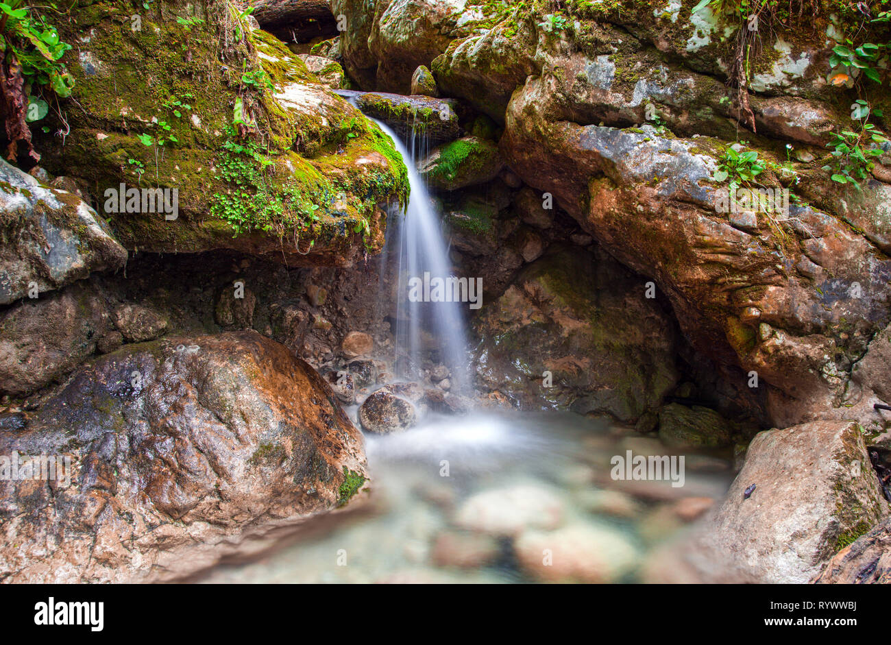 Splash through water wall hi-res stock photography and images - Alamy