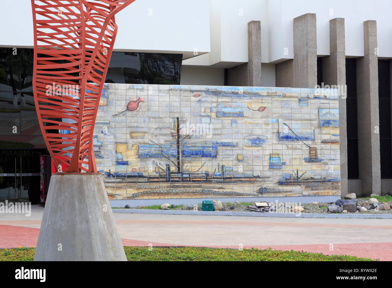 Museum of Art, Ensenada City, Baja California, Mexico Stock Photo - Alamy