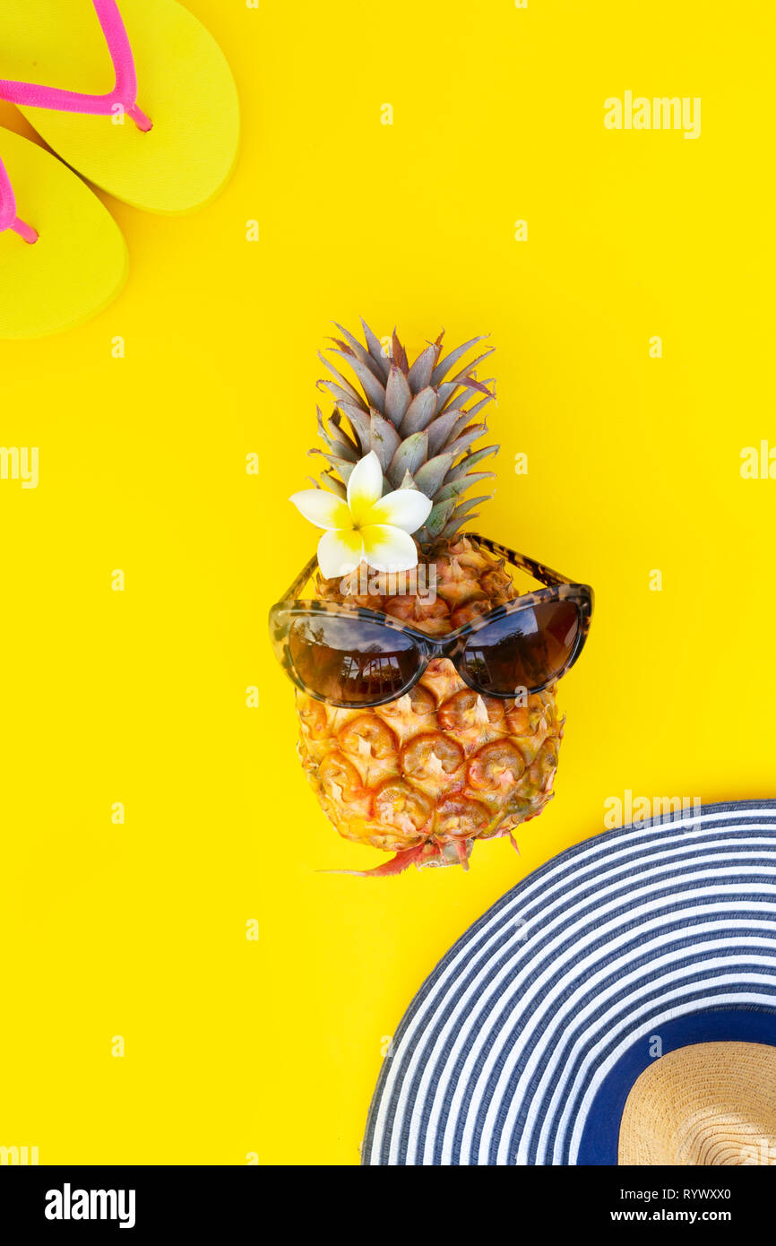Summer flat lay scenery Stock Photo - Alamy