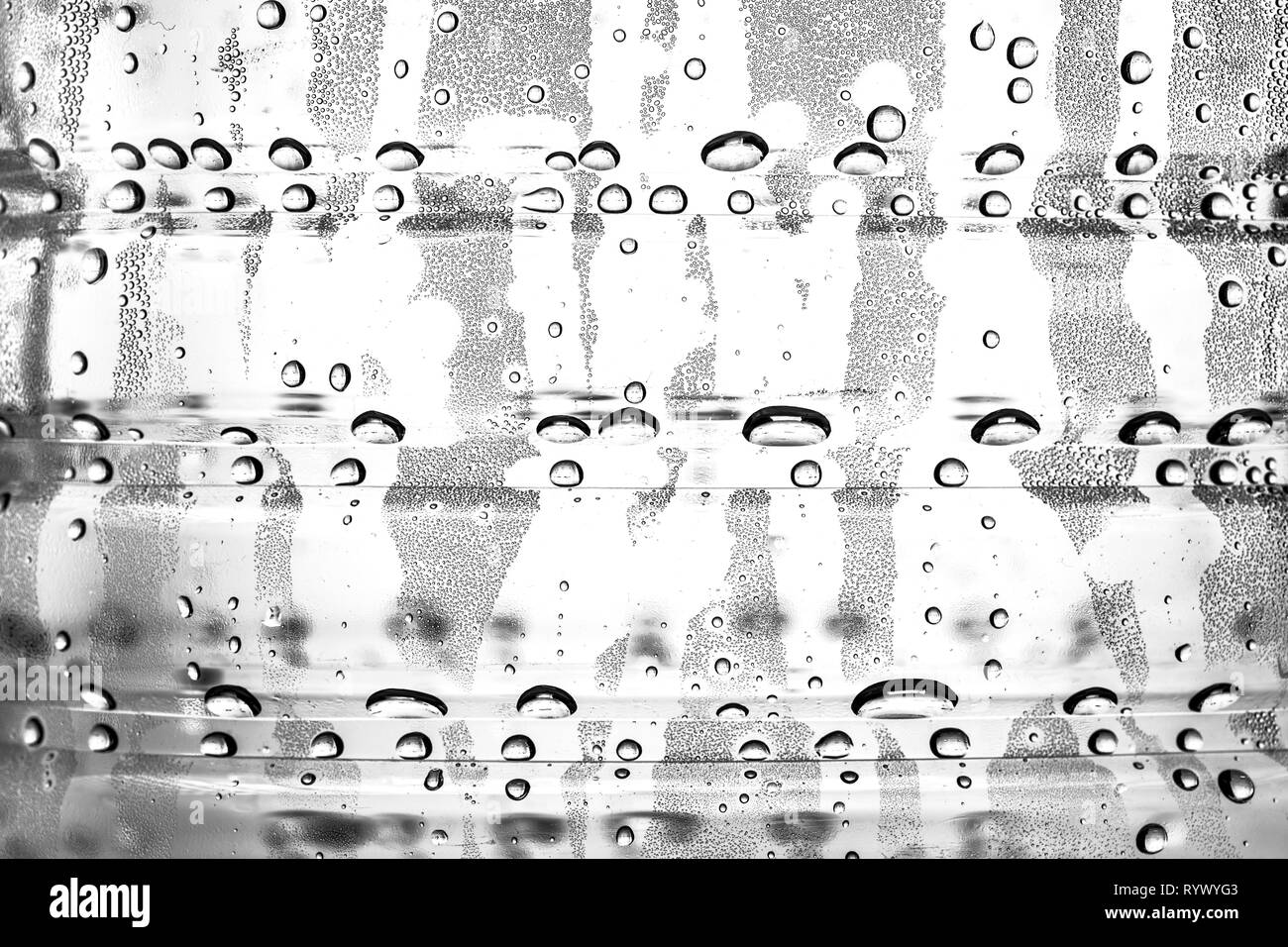 condensation water droplets on a plastic surface Stock Photo - Alamy