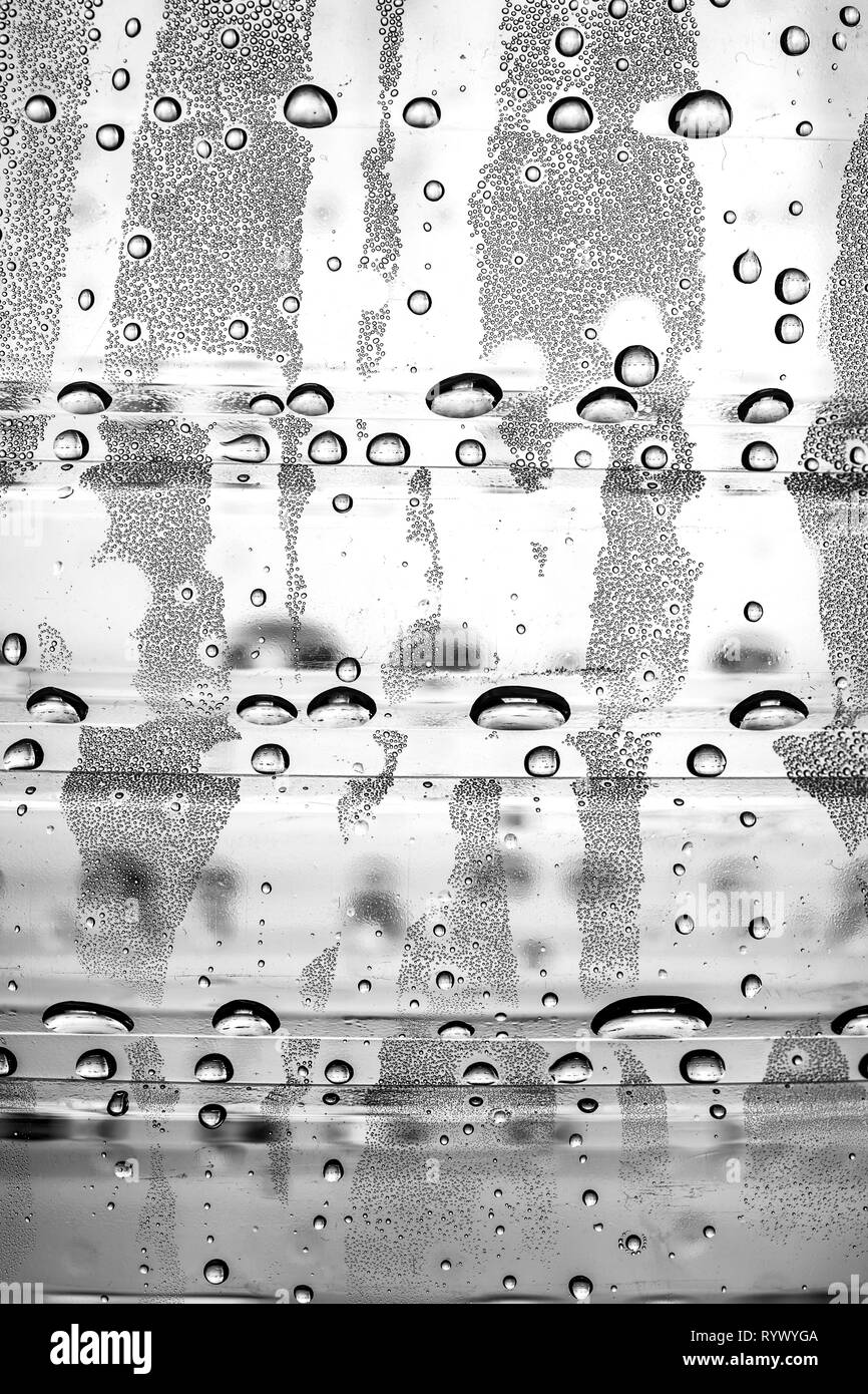 condensation water droplets on a plastic surface Stock Photo - Alamy