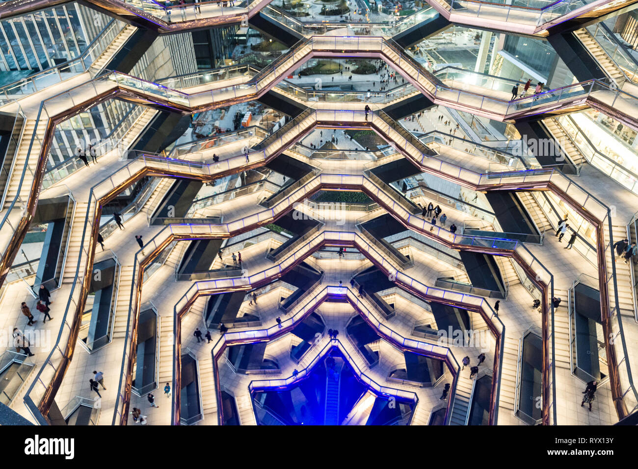 The vessel at hudson yards hi-res stock photography and images - Alamy