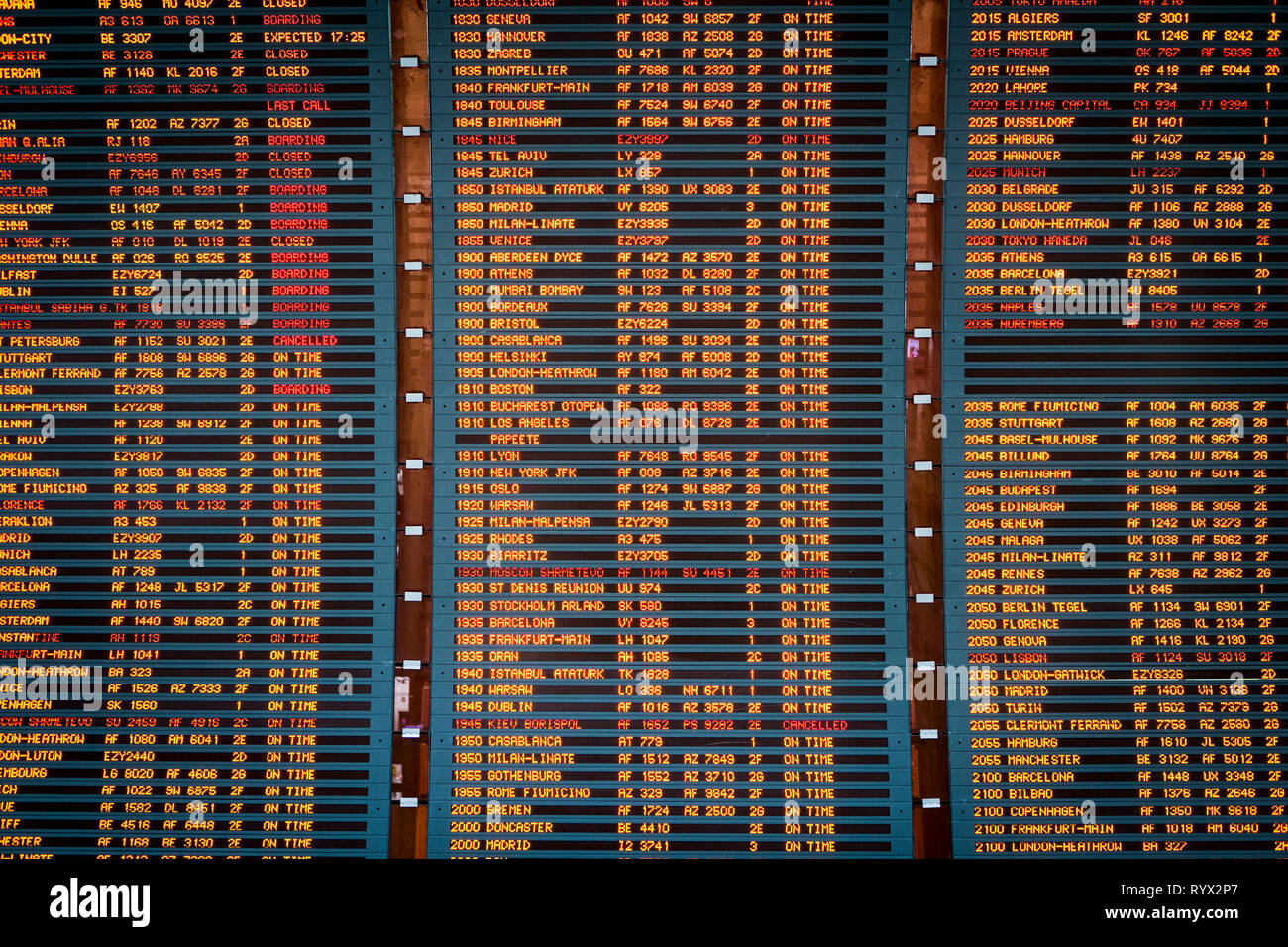 Roissy-en-France (Paris area, France). Paris-Charles-de-Gaulle Airport ...