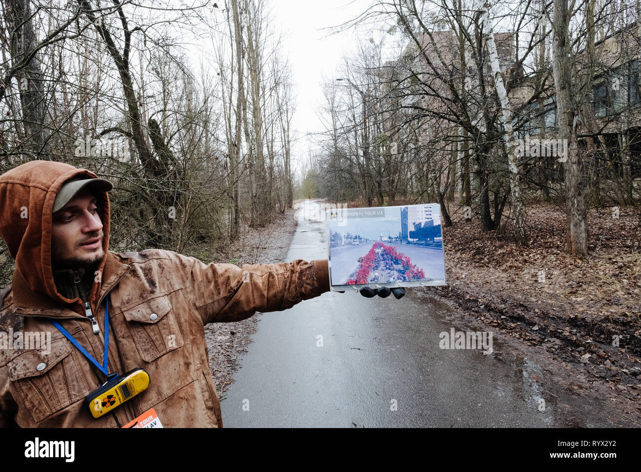 The abandoned city of Pripyat, Chernobyl nuclear power plant disaster ...