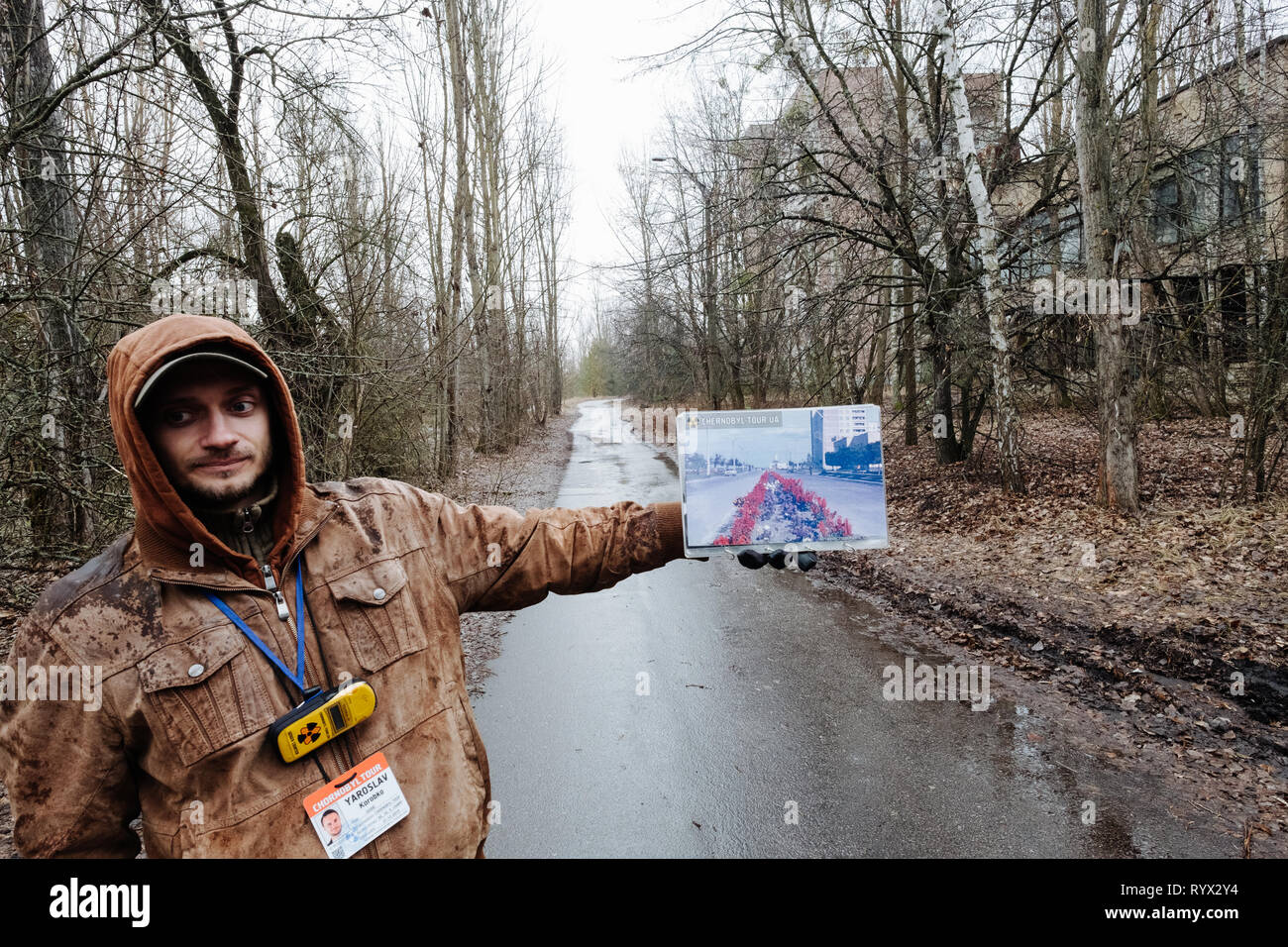 The abandoned city of Pripyat, Chernobyl nuclear power plant disaster ...