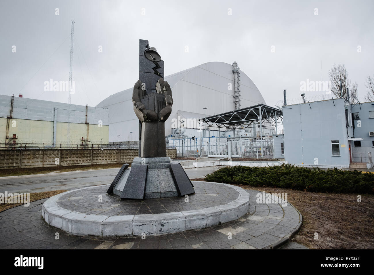 Chernobyl nuclear power plant exclusion zone Stock Photo - Alamy