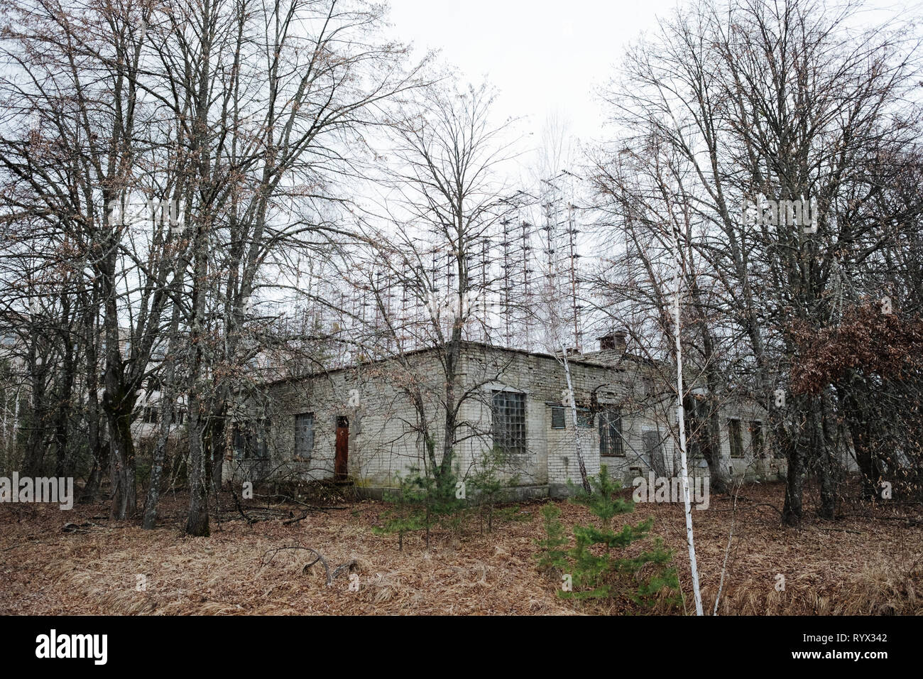 Chernobyl nuclear power plant exclusion zone Stock Photo - Alamy