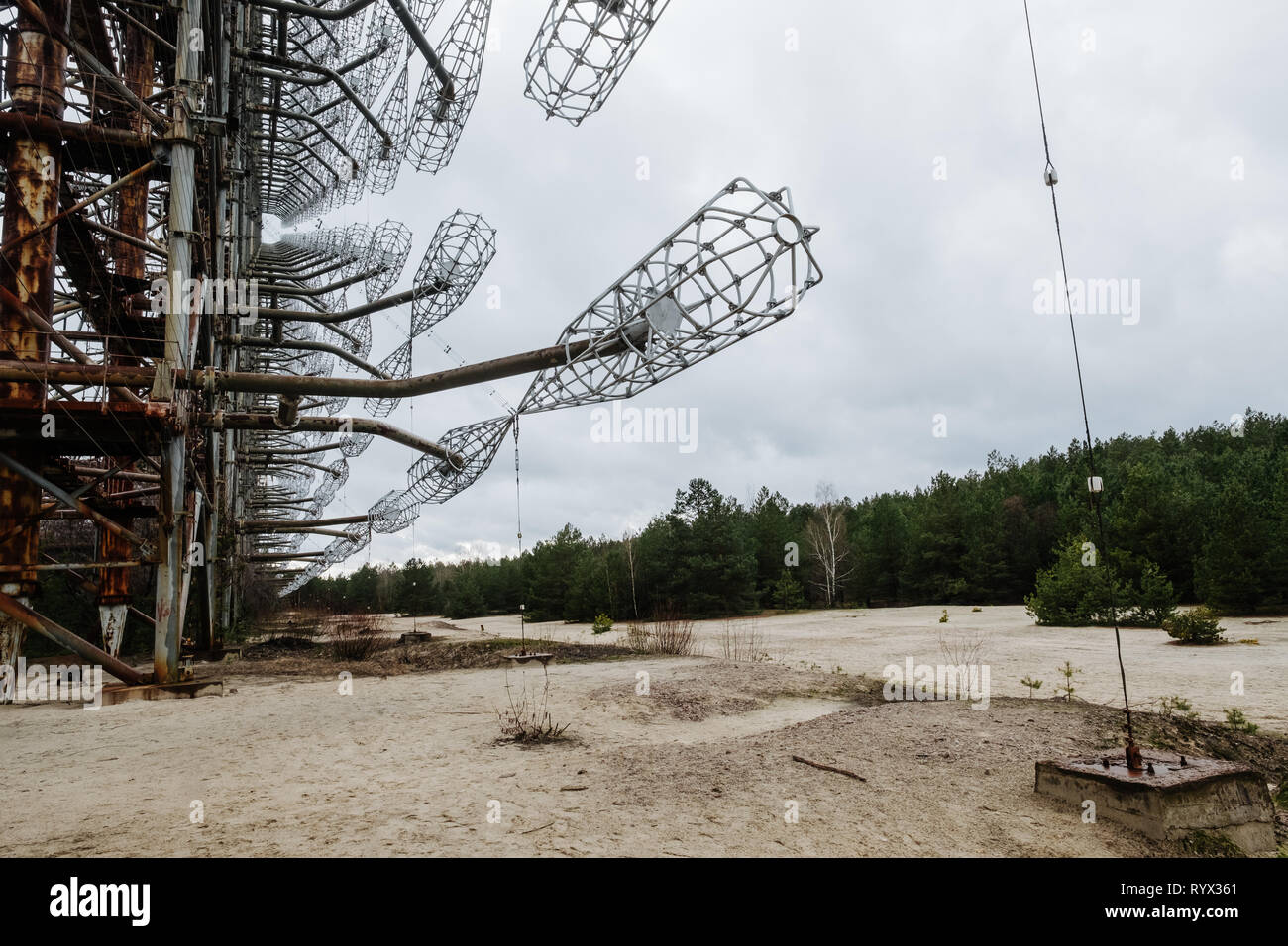 Chernobyl nuclear power plant exclusion zone Stock Photo - Alamy