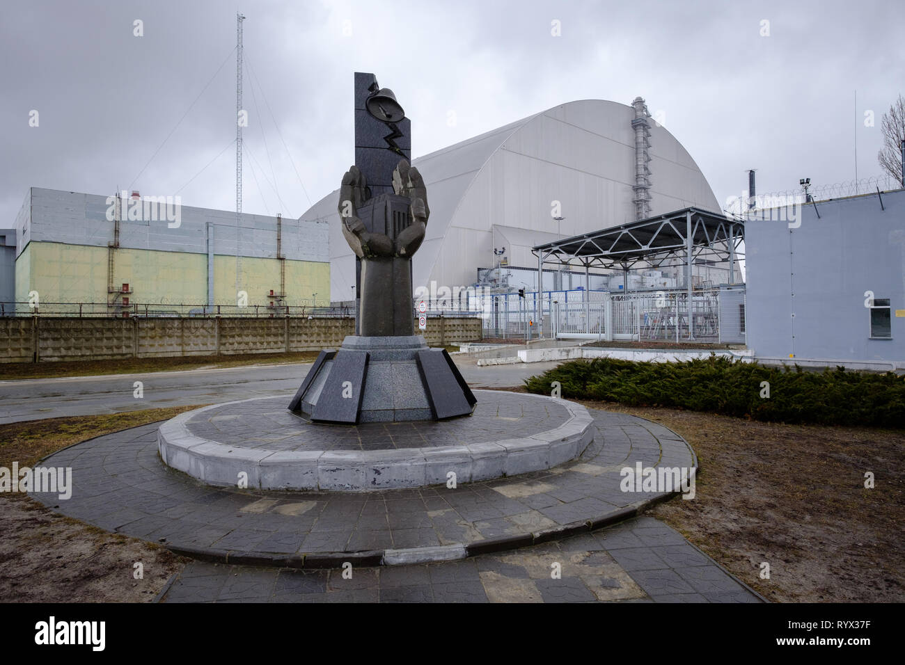 Chernobyl nuclear power plant exclusion zone Stock Photo - Alamy