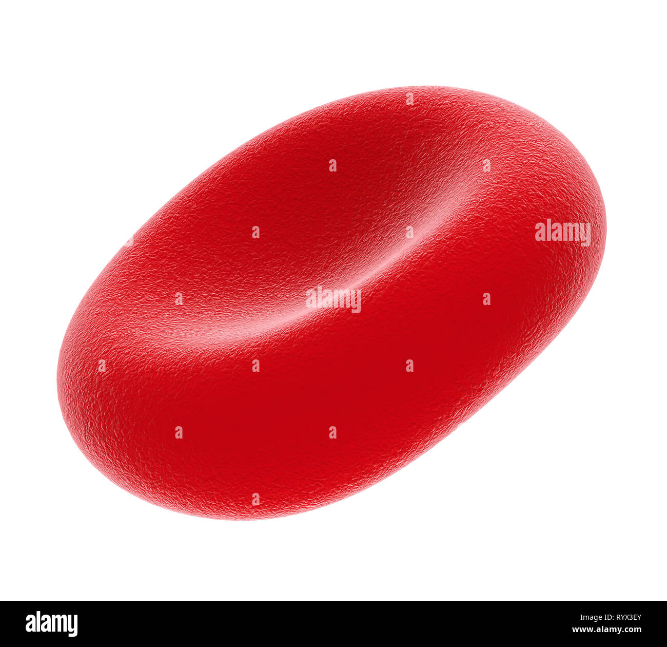 Red Blood Cell Isolated Stock Photo - Alamy