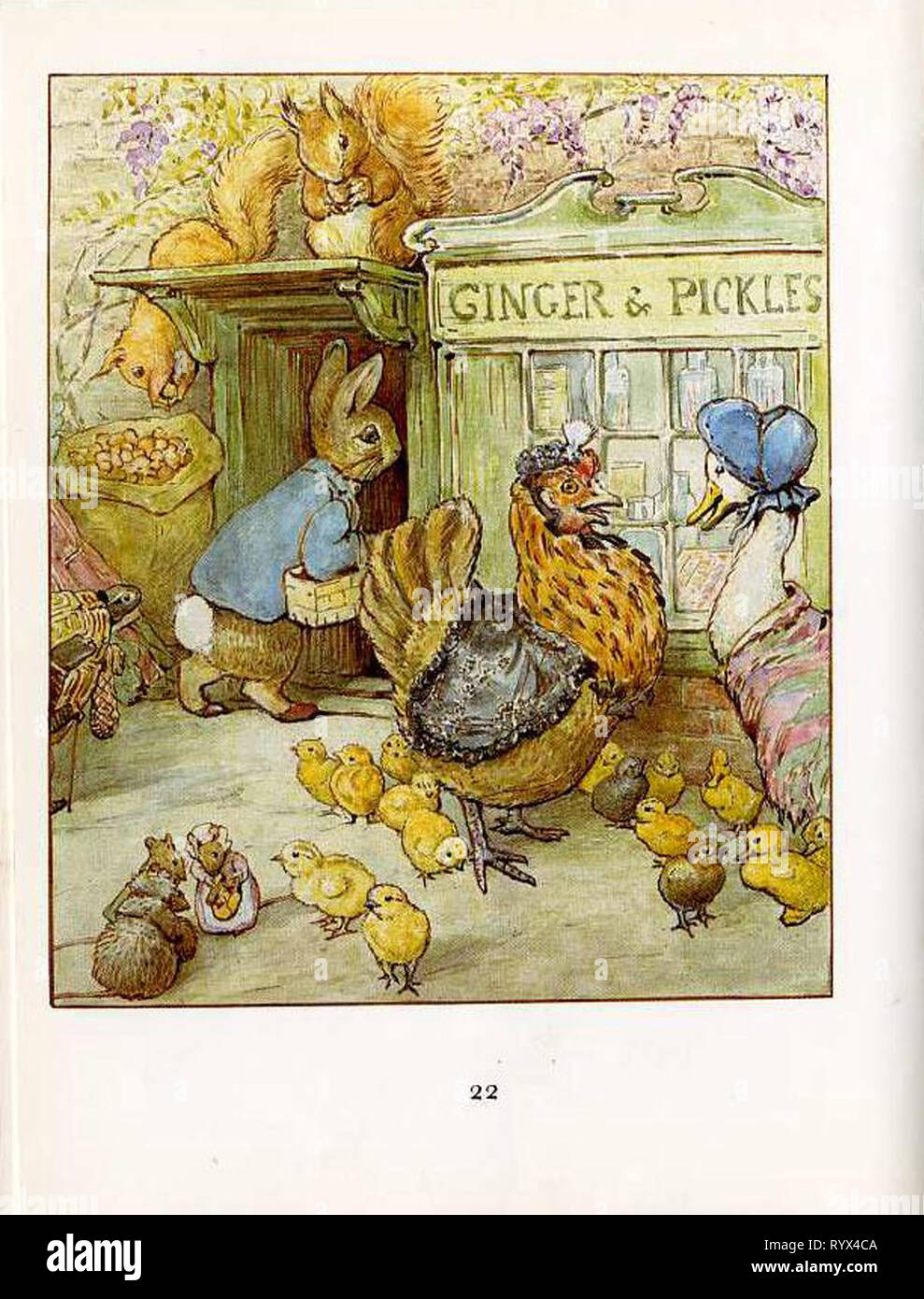 Beatrix Potter Benjamin Bunny Book High Resolution Stock Photography ...