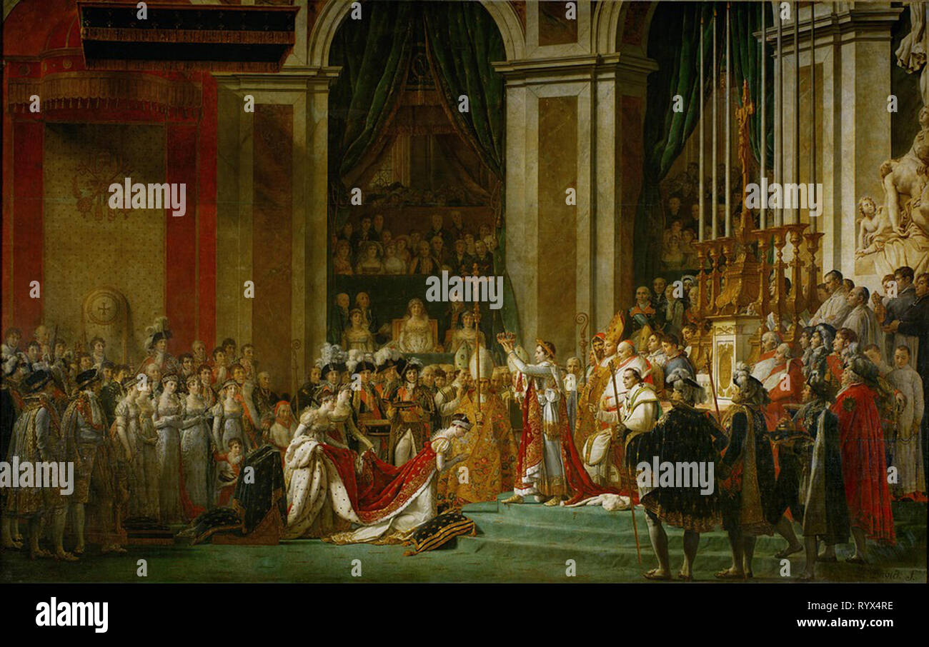 Vintage artwork of Napoleon Bonaparte Emperor of France Stock Photo - Alamy