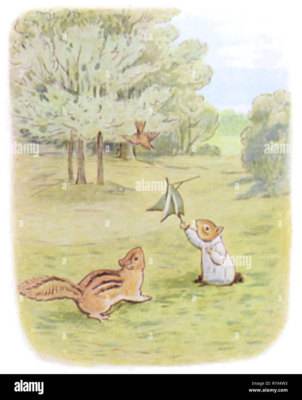 Beatrix Potter Illustration Cut Out Stock Images & Pictures - Alamy
