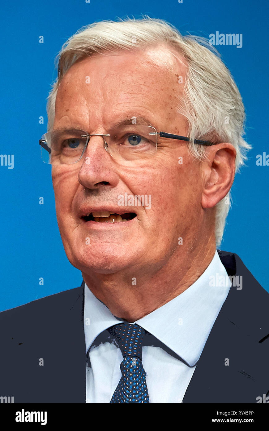 Chief negotiator for exiting the european union hi-res stock ...