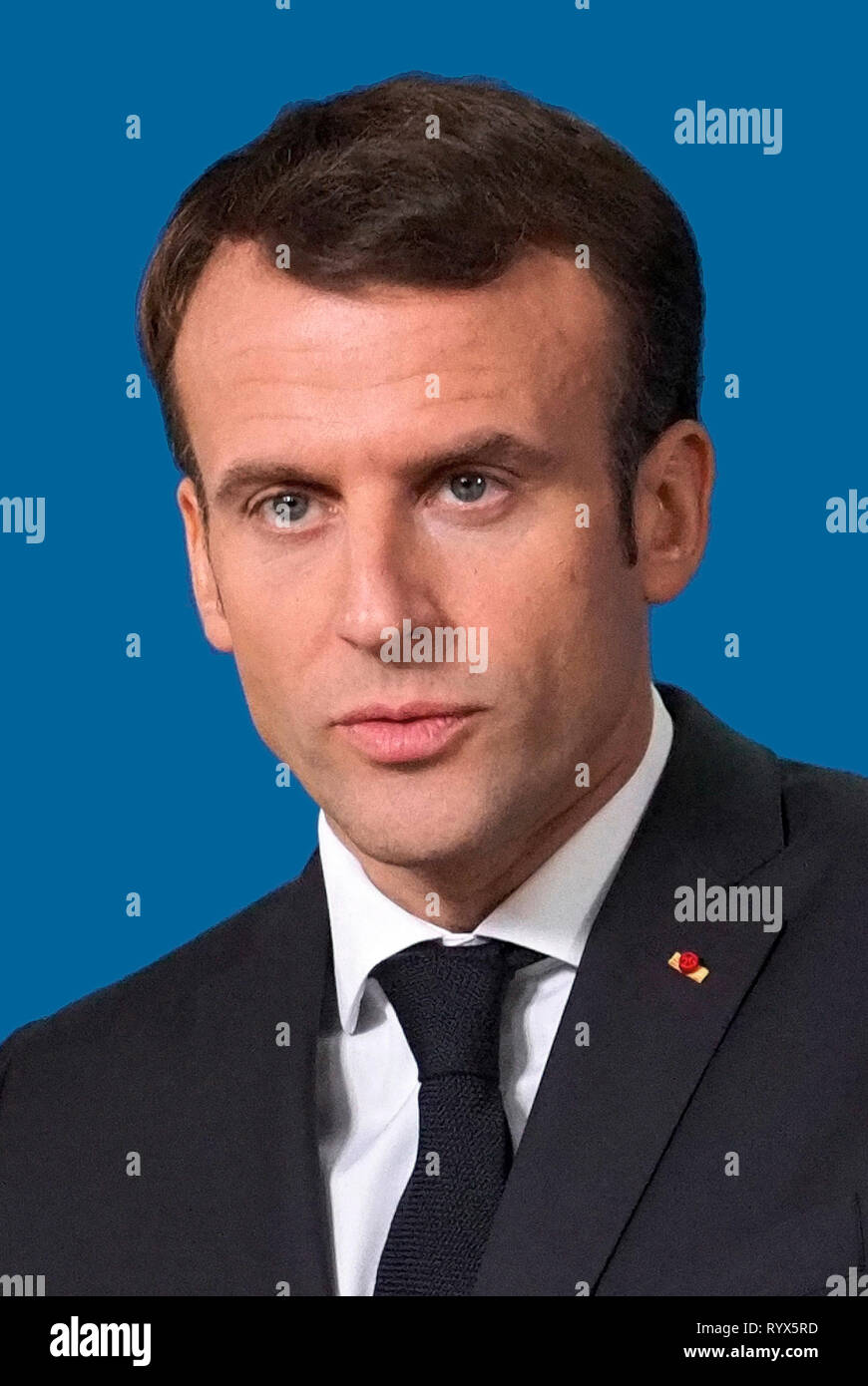 Emmanuel macron president france hi-res stock photography and images ...