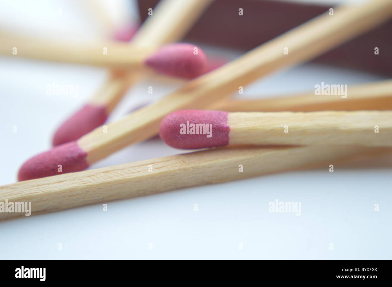 wooden fire matches sulfur Stock Photo - Alamy