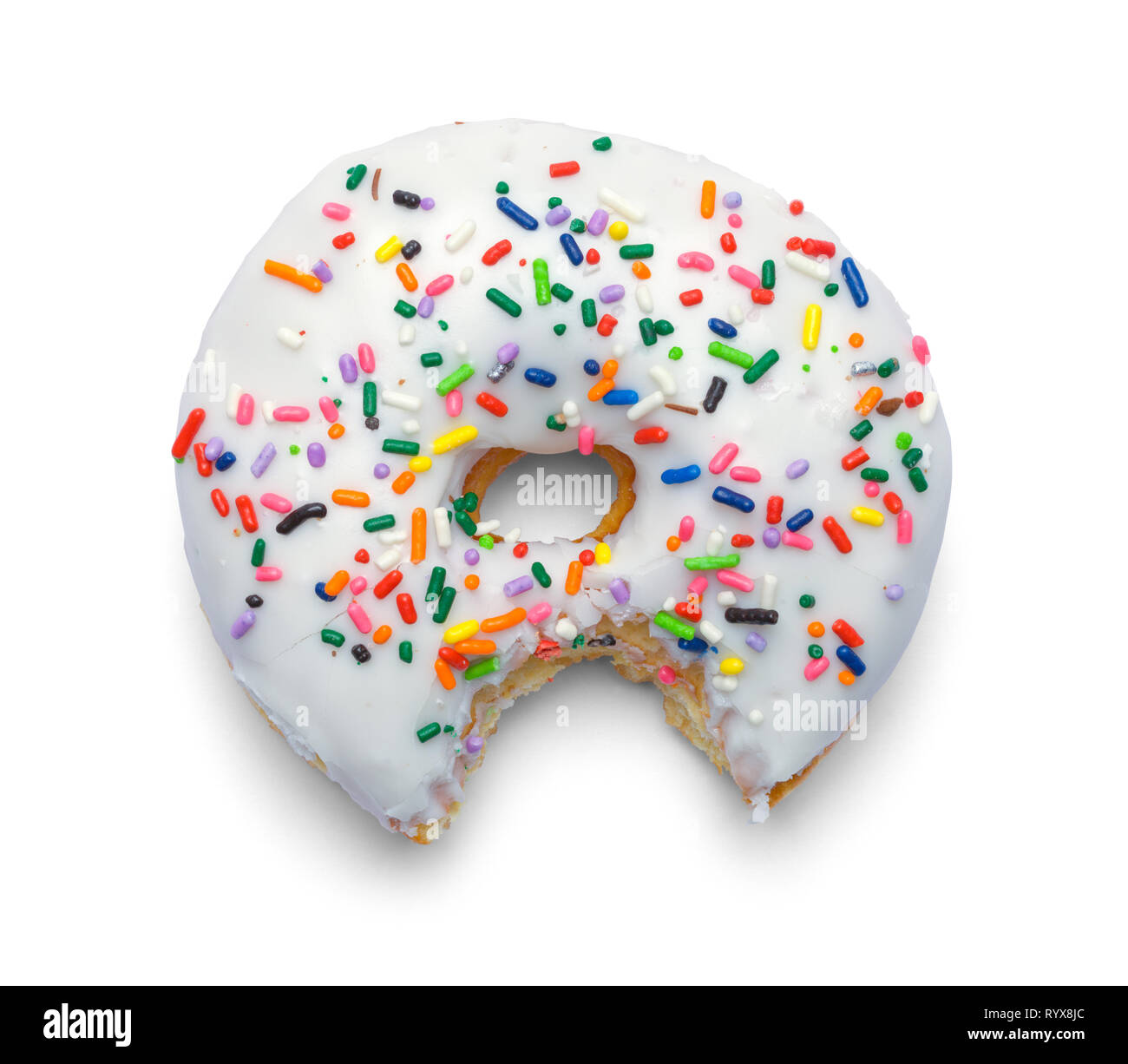 Donut with bite hi-res stock photography and images - Alamy