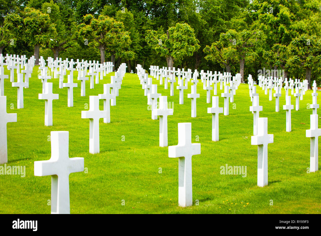 Field white crosses world war hi-res stock photography and images - Alamy