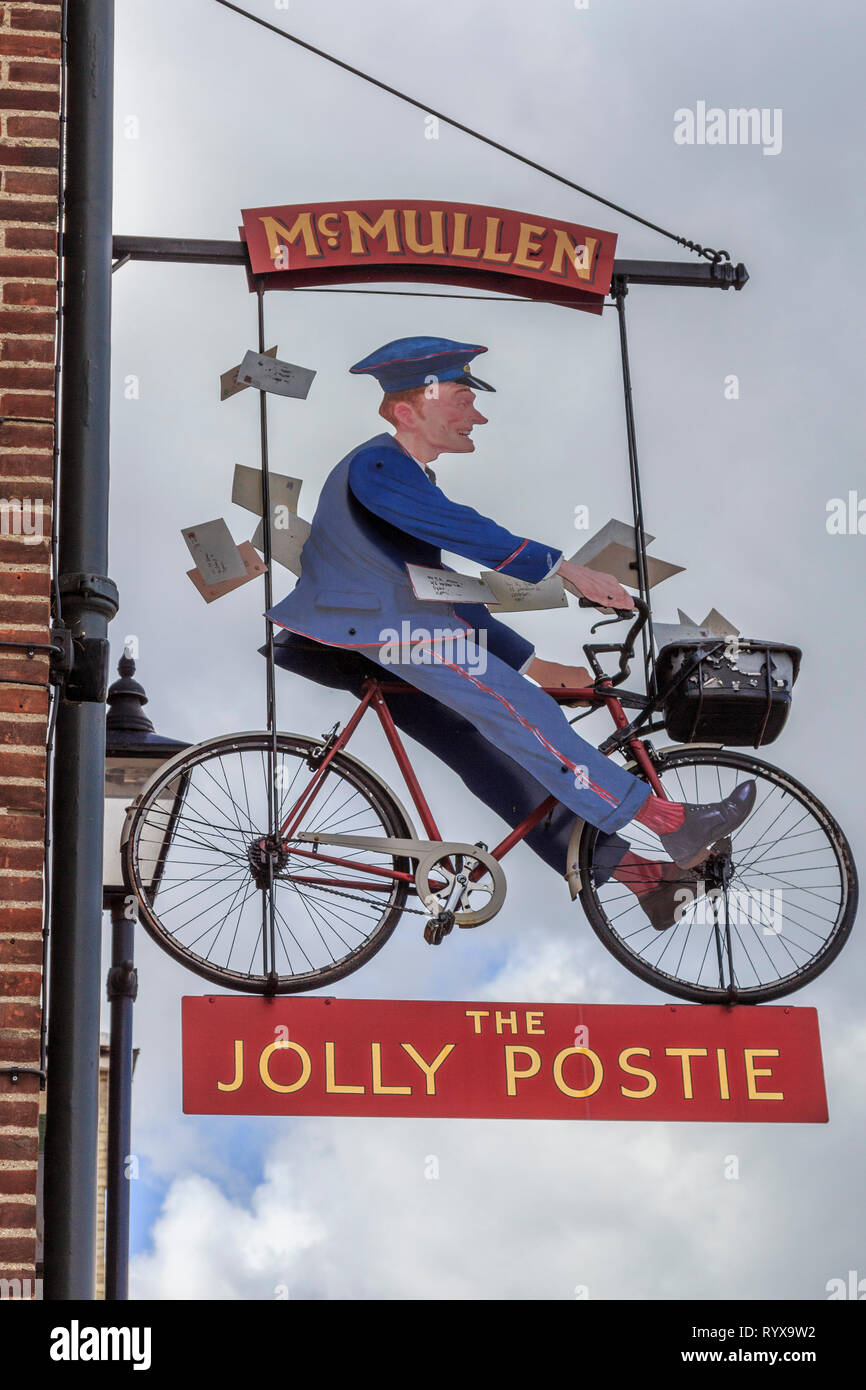 Hanging Signpost High Resolution Stock Photography and Images - Alamy