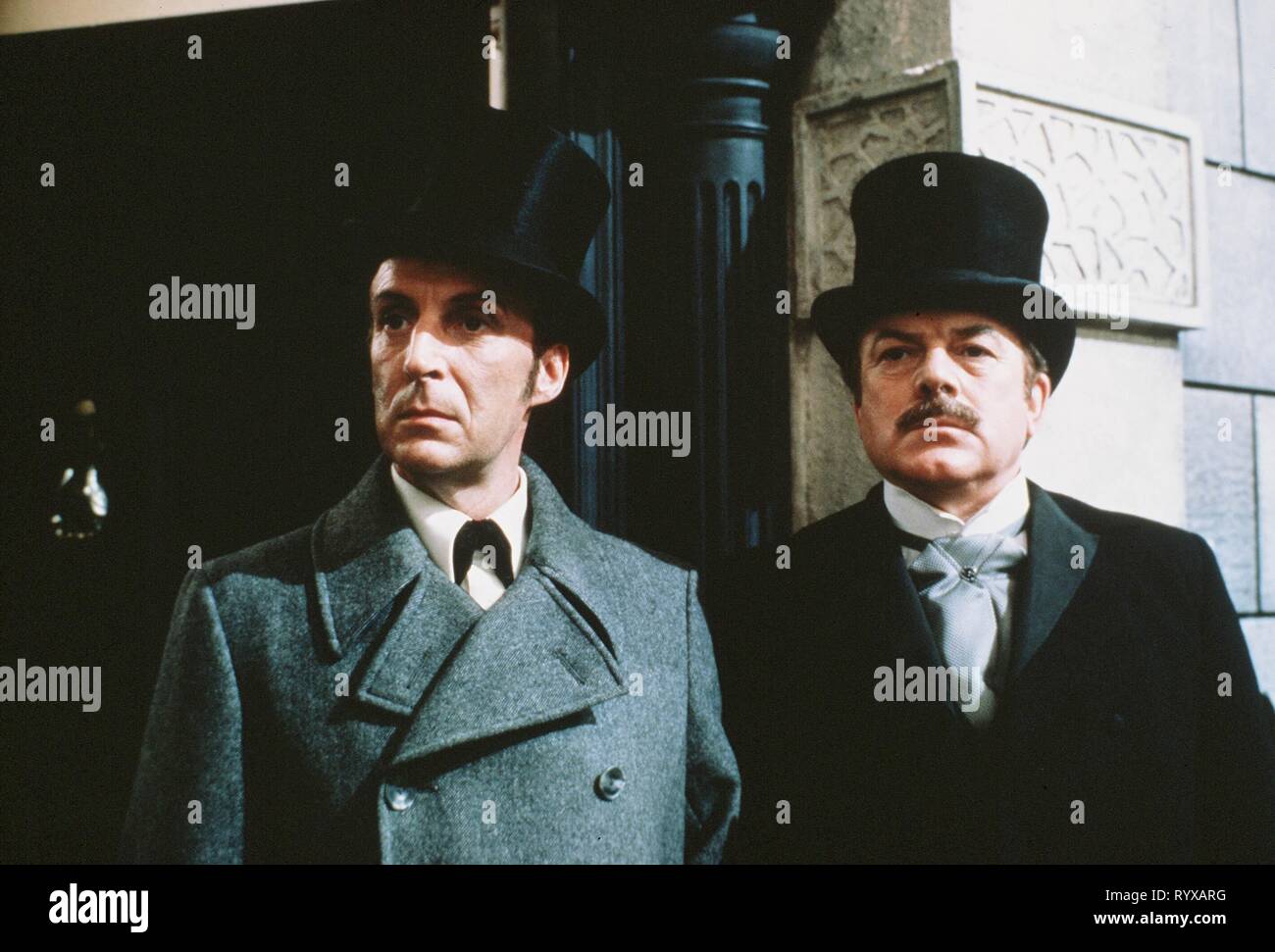 IAN RICHARDSON, DONALD CHURCHILL, THE HOUND OF THE BASKERVILLES, 1983 ...