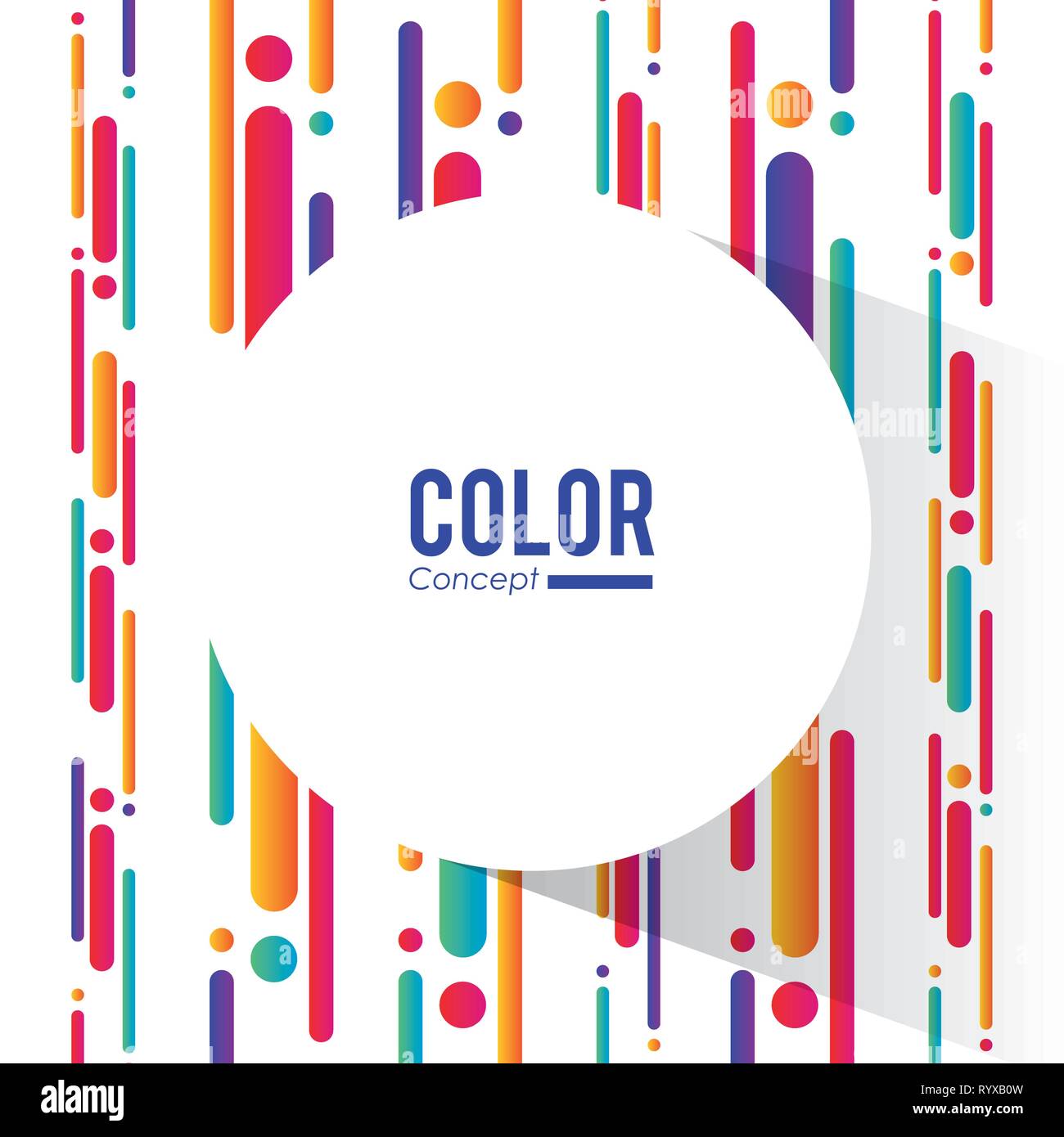 Color card concept Stock Vector Image & Art - Alamy