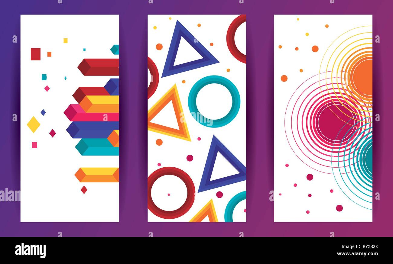 Color cards concept Stock Vector Image & Art - Alamy