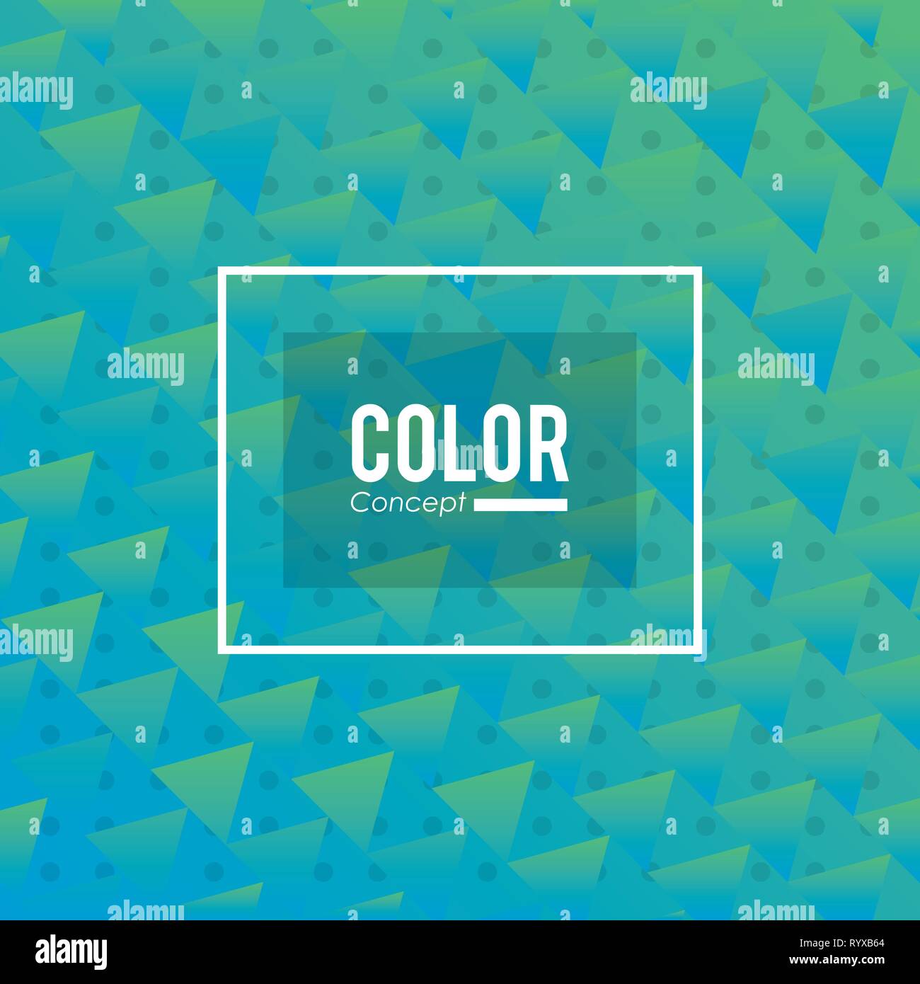 Color card concept Stock Vector Image & Art - Alamy