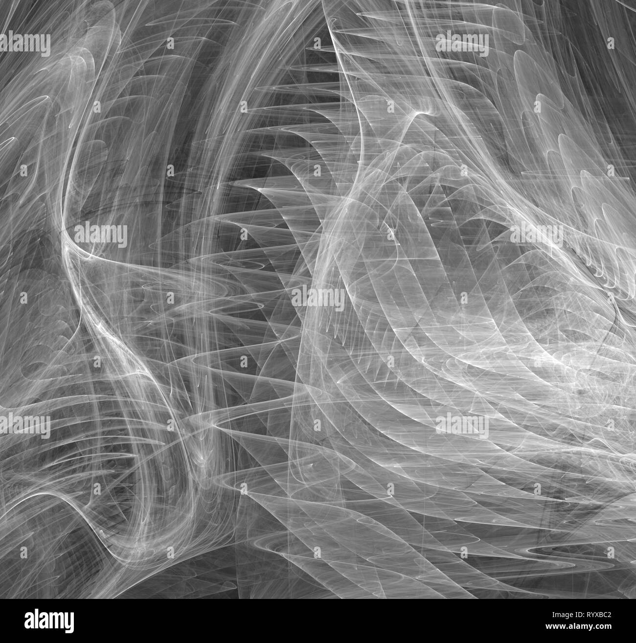 Smoke grey ripple waves abstract, horizontal background Stock Photo - Alamy