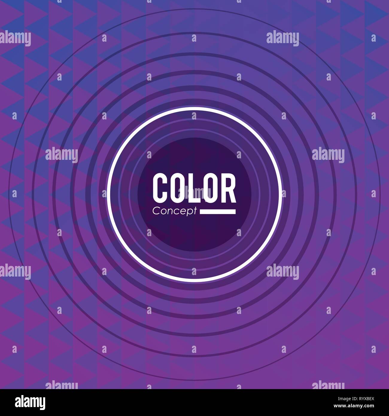 Color card concept Stock Vector Image & Art - Alamy