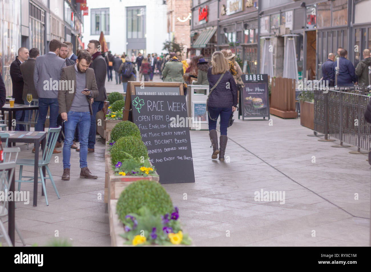 the confetti fields, wick, pershore Stock Photo - Alamy