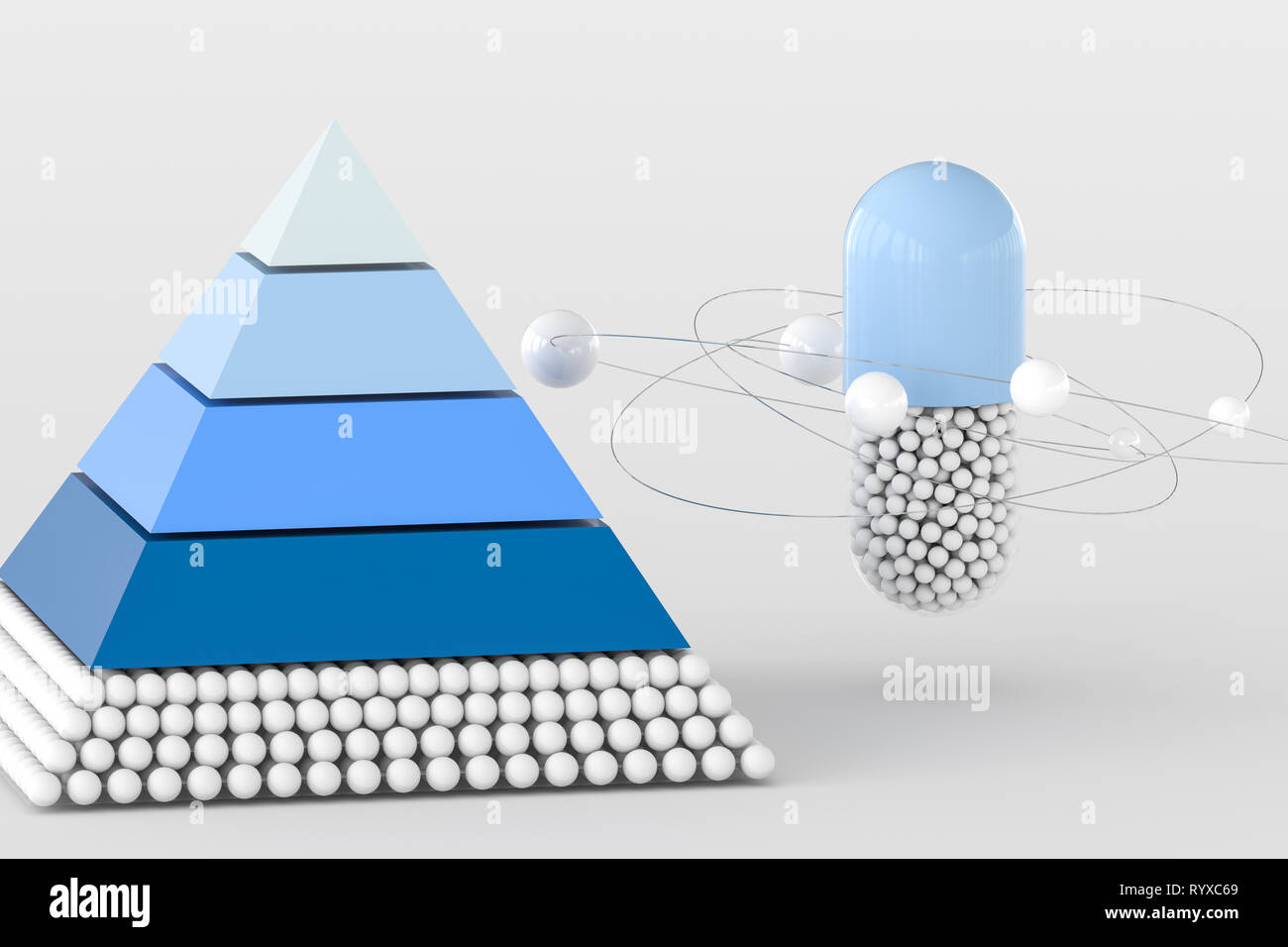 Pills pyramid hi-res stock photography and images - Alamy