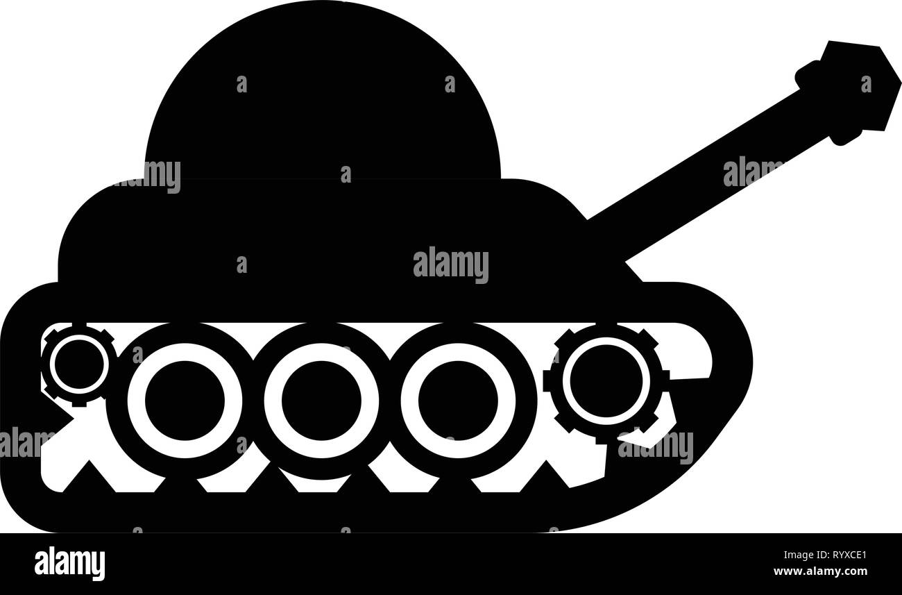 Isolated army tank icon Stock Vector Image & Art - Alamy