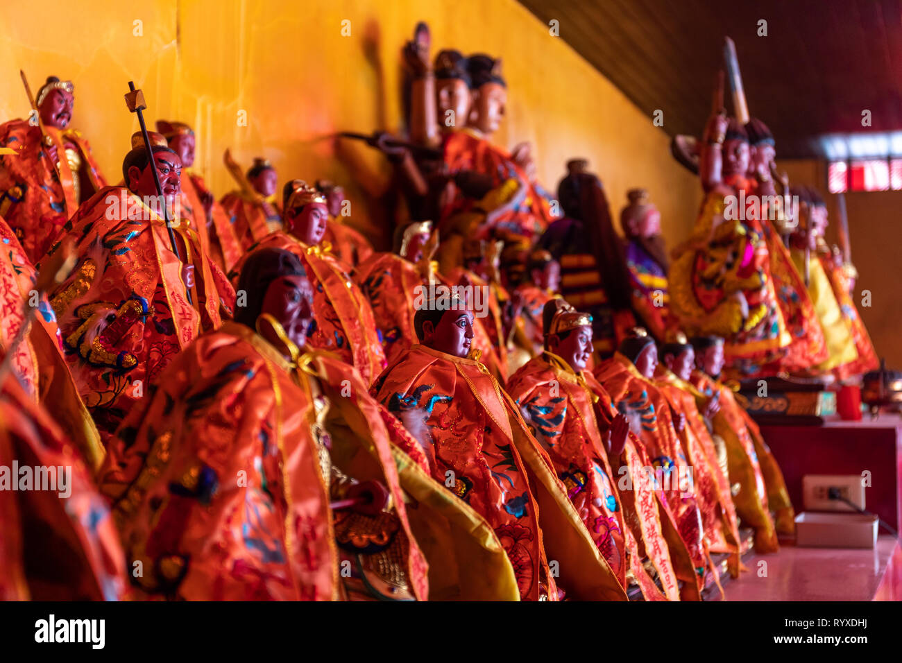 The tai sui shrine at Putian Temple in Hsinchu, Taiwan Stock Photo - Alamy