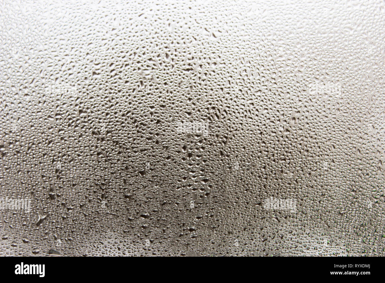 Misted window glass in drops of water as a background Stock Photo - Alamy