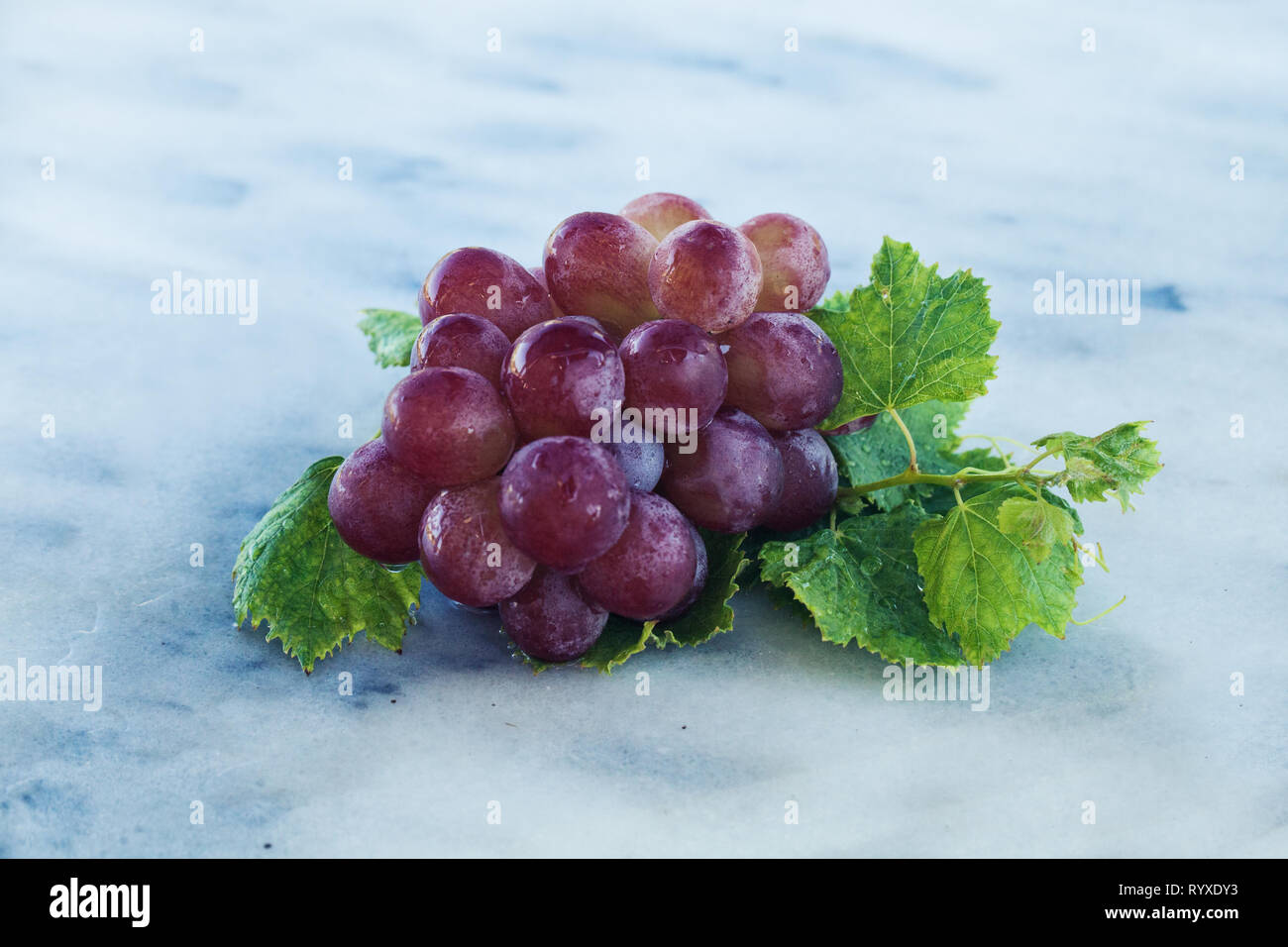 Authentic organic food. Grapes Italian delishes Stock Photo - Alamy