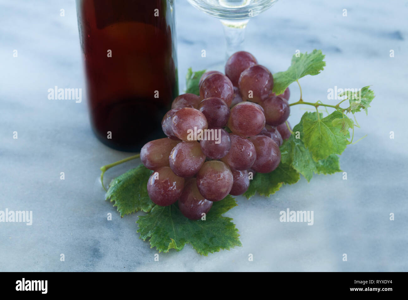 Authentic organic food. Grapes Italian delishes Stock Photo - Alamy