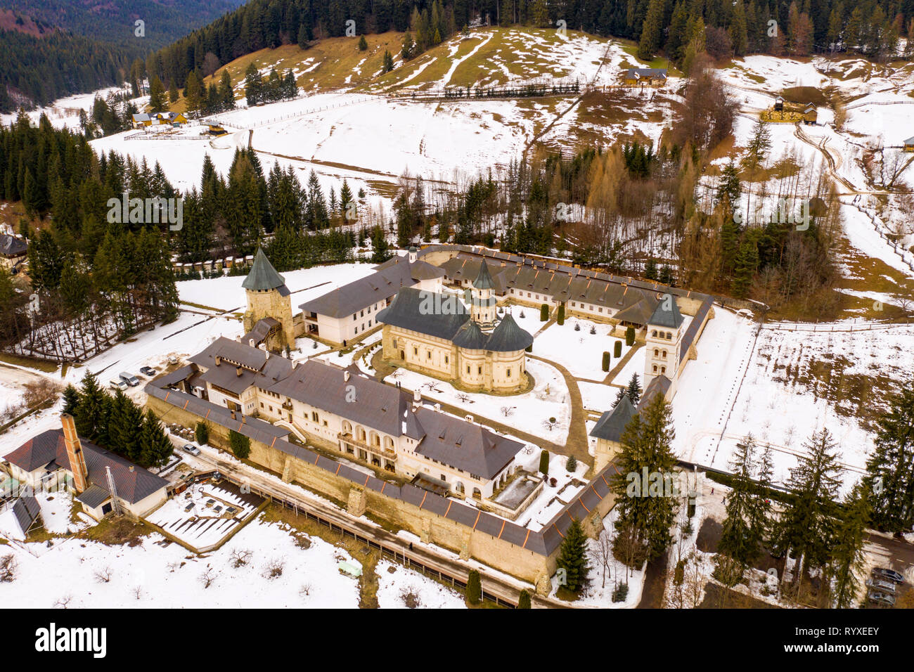 One of the most important romanian monastery, Putna. (Unesco Heritage ...