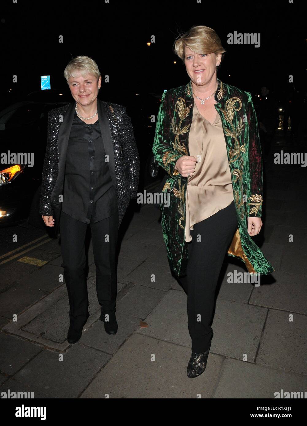 London, UK. Alice Arnold and Clare Balding at the Stonewall Equality ...