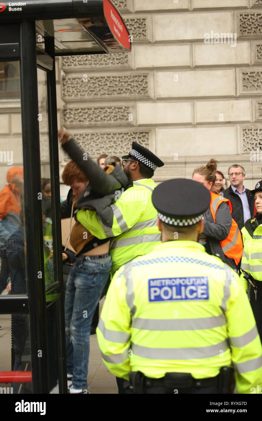 School uniform protest hi-res stock photography and images - Alamy