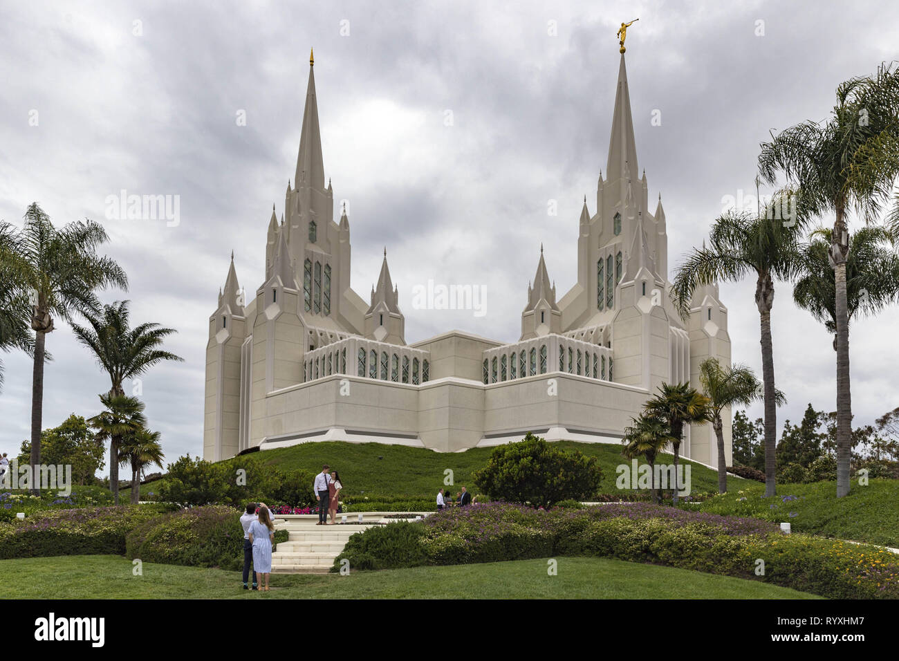 San Diego, California, USA. 12th May, 2018. The Church of Jesus Christ ...